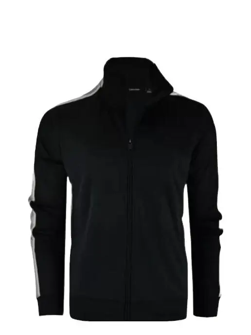 Calvin Klein Zippered Sweatshirt - Black