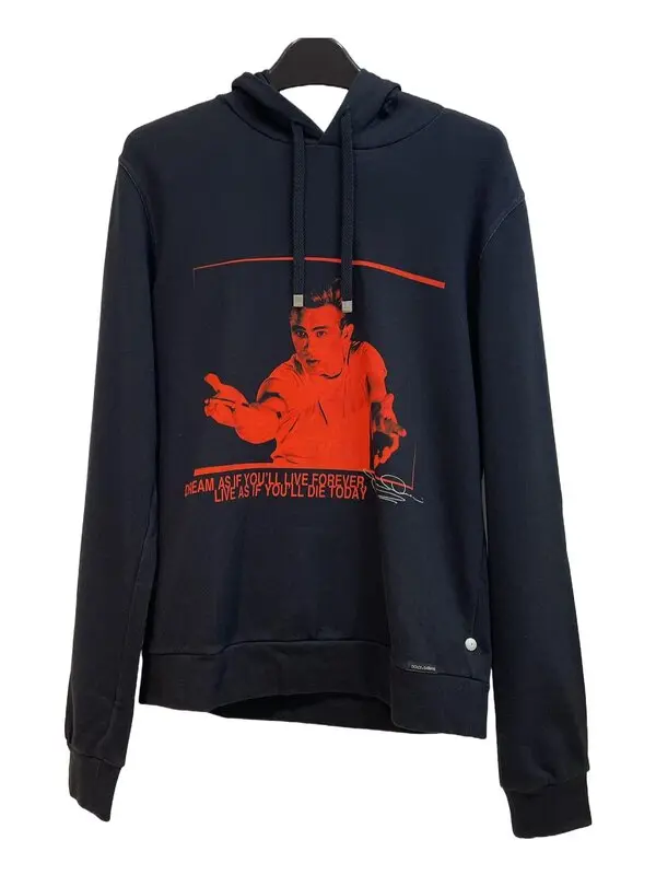 Dolce & Gabbana Hooded Sweater - Black