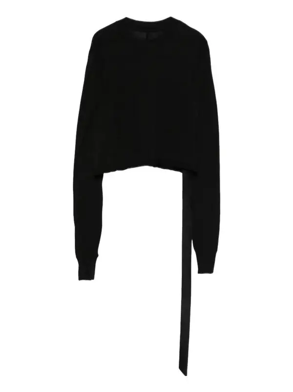 Rick Owens Crewneck Long-sleeve Jumper - Black