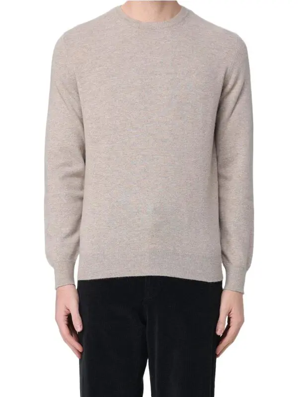 Zegna Crew Neck Sweater - Nude