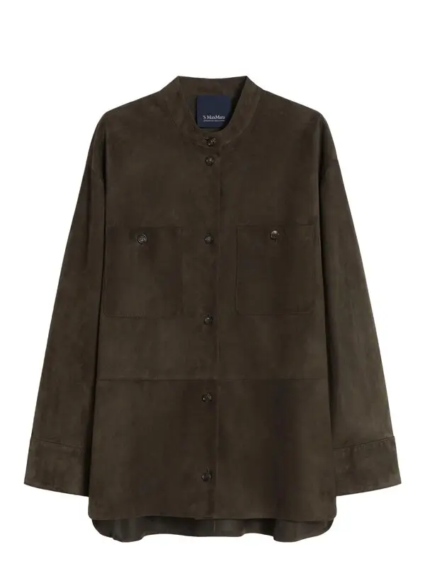 Max Mara Buttoned Pocket Jacket - Green