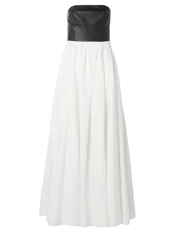 Gabriela Hearst Off-the-shoulder Maxi Dress - White