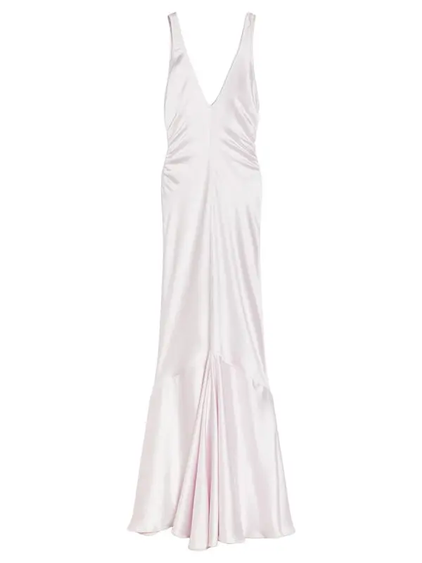 Sportmax Katia V-neck Sleeveless Maxi Dress - No