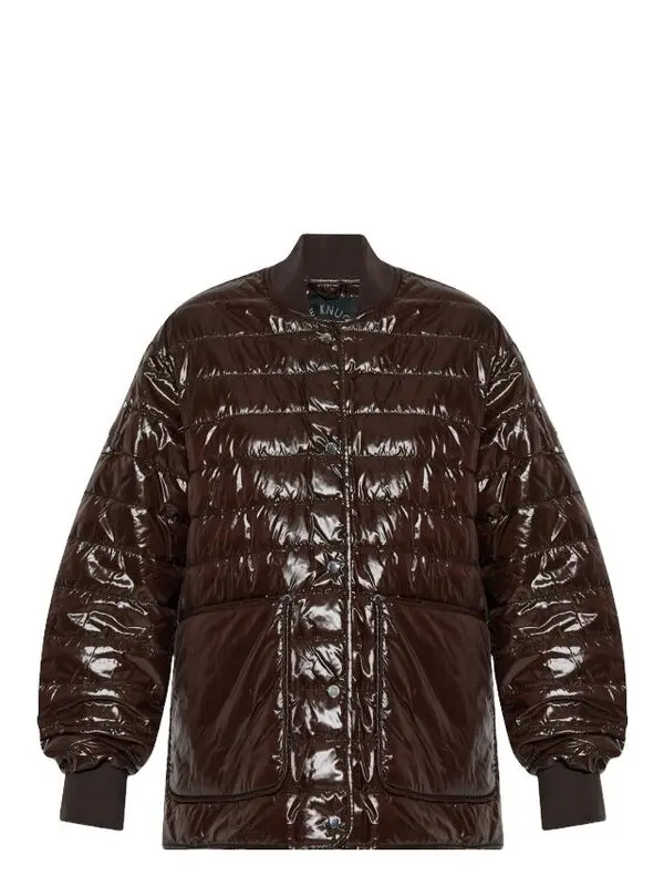 Moose Knuckles Quilted Pocket Jacket - Brown