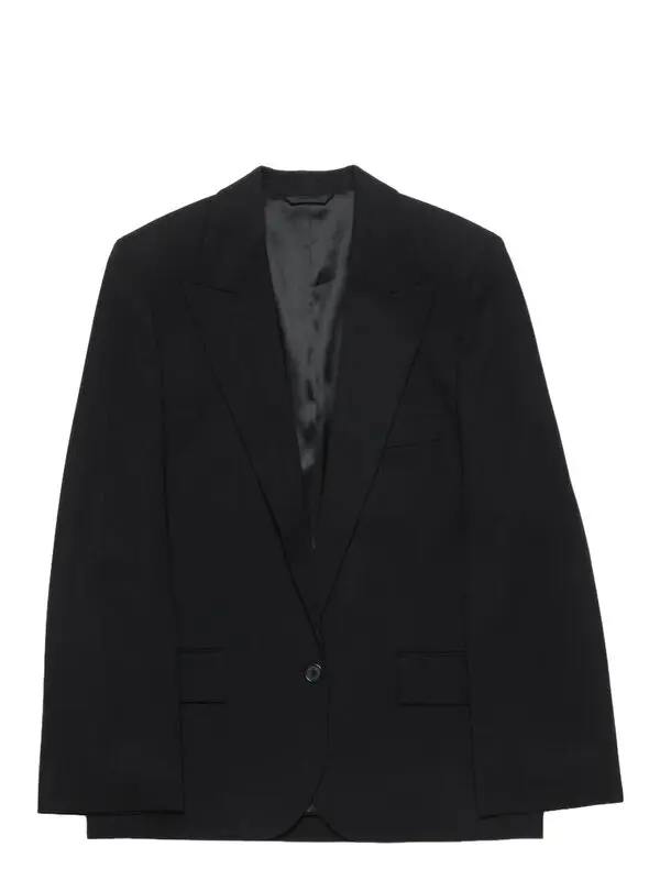 Acne Studios Single-breasted Blazer - Black