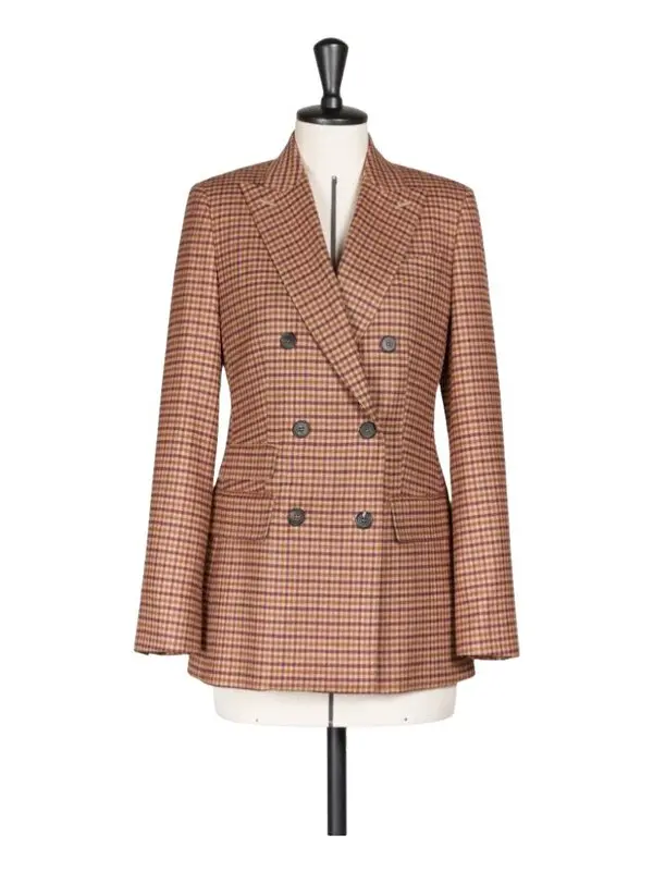 Max Mara Wool Cashmere Suit Coat - Brown