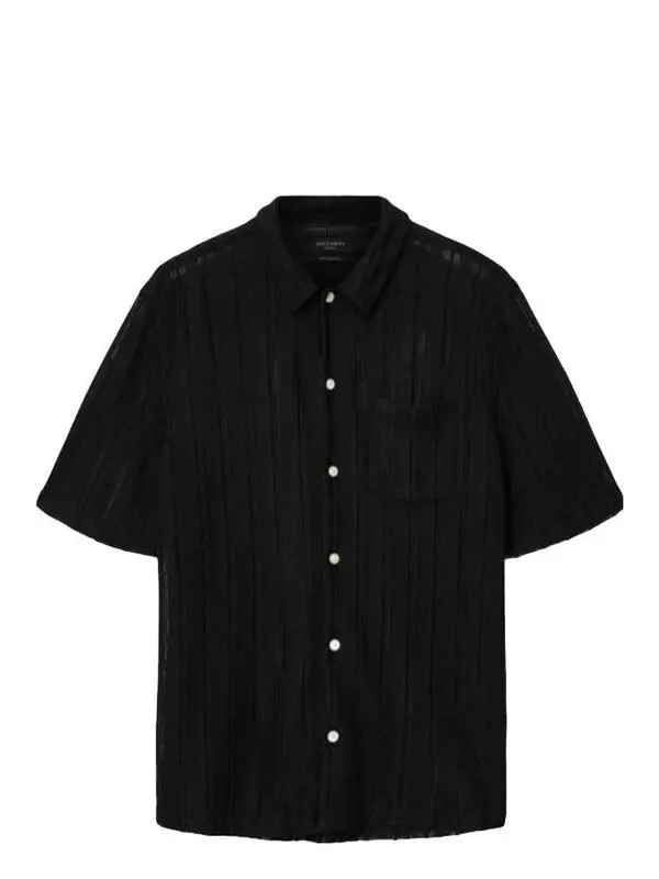 ALLSAINTS Shirt Sylvan M026sd - Jet Black