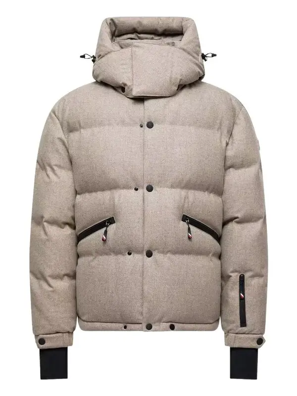 Moncler Grenoble Krun Down Jacket - Gray-beige