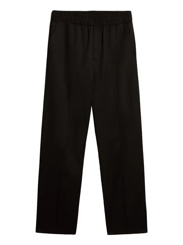 GOLDEN GOOSE Lennon Tapered-leg Trousers - Black