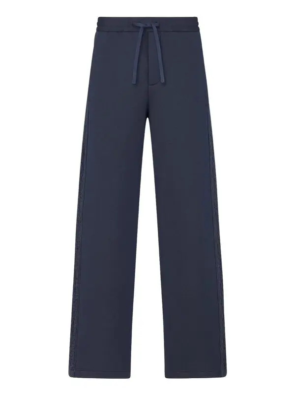 Dior Oblique Track Pants - Navy Blue
