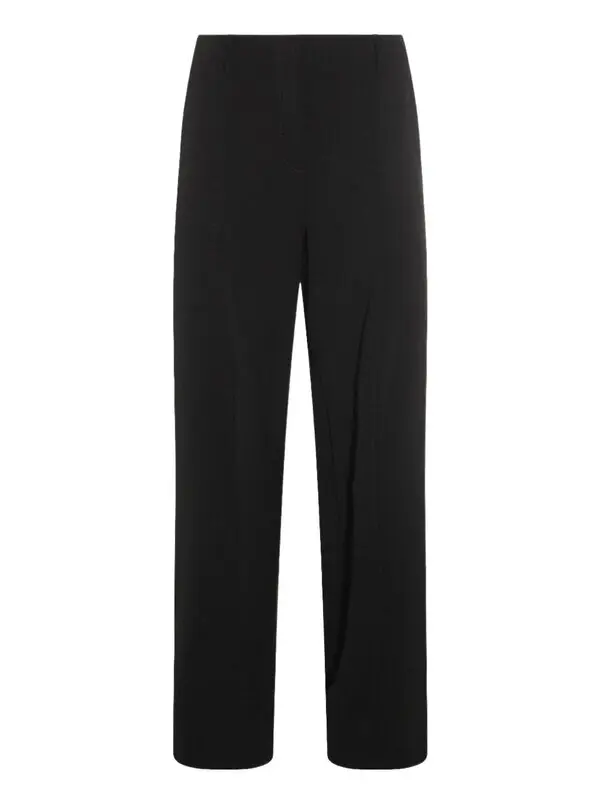 JEAN PAUL GAULTIER Relaxed Trousers With Belt Loops - Black