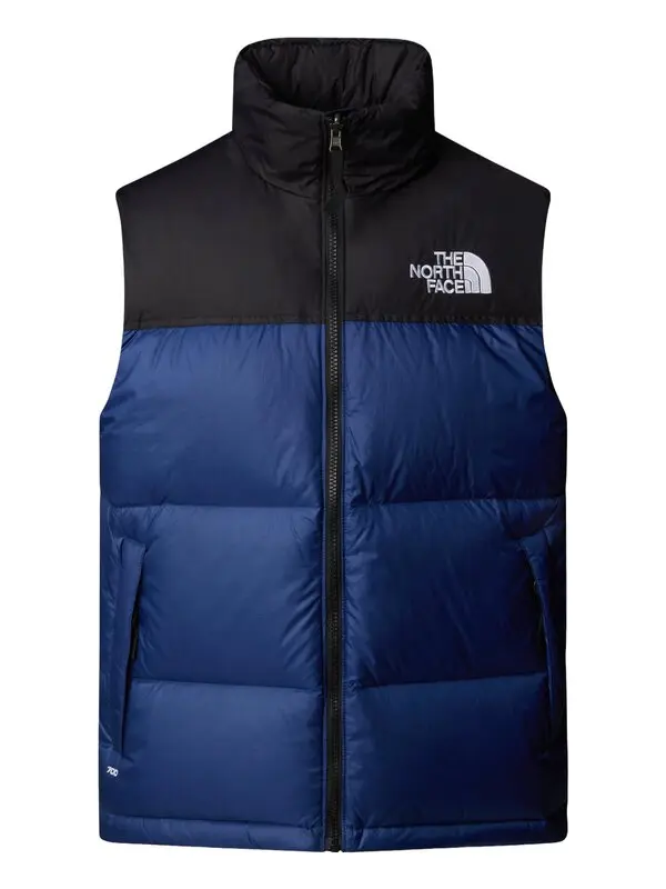 The North Face 1996 Retro Nuptse Down Vest - Manor Blue-tnf Black