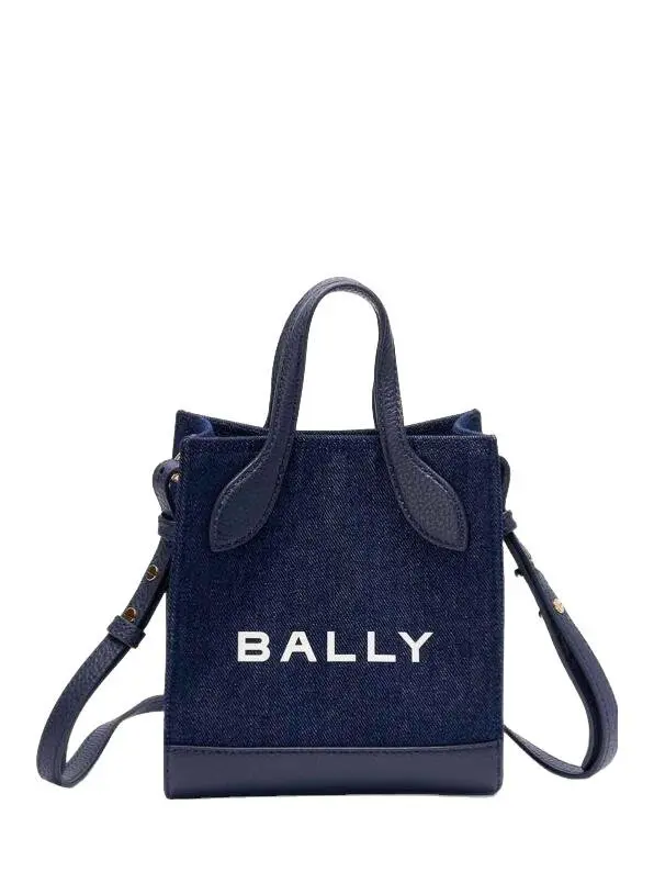 Bally Bar Mini Tote Bag - Black