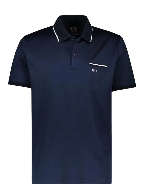 PAUL  SHARK Short-sleeved Polo Shirt - Black