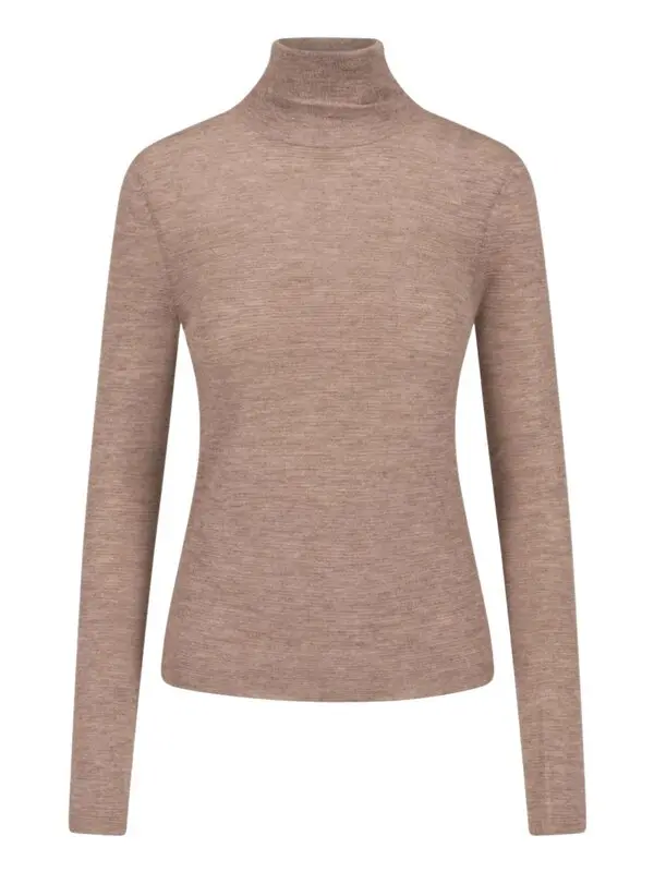 LISA YANG Lory Cashmere Turtleneck - Brown