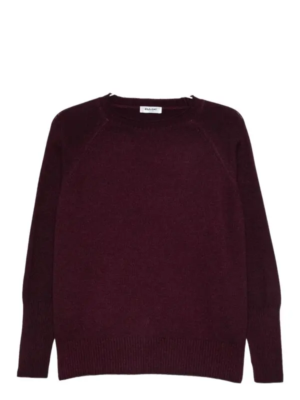 BASERANGE Raglan Sleeve Jumper - Black