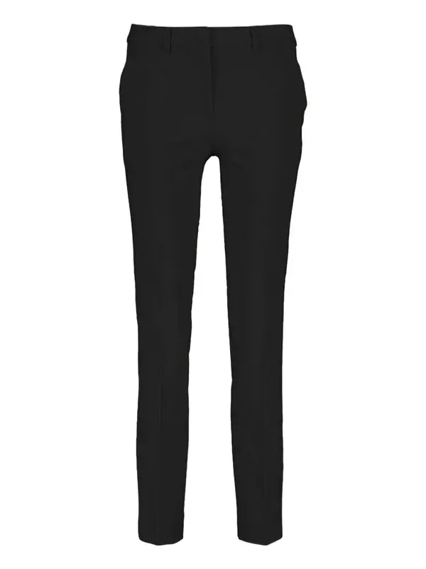 Marella Tailored Slacks With Belt Loops - Black
