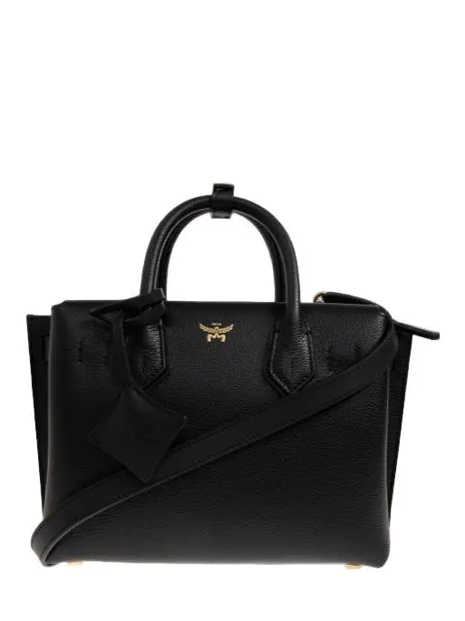 Mcm Milla Small Tote Bag - Black