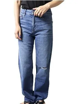 Calvin Klein Waistband Denim Trousers - Indigo