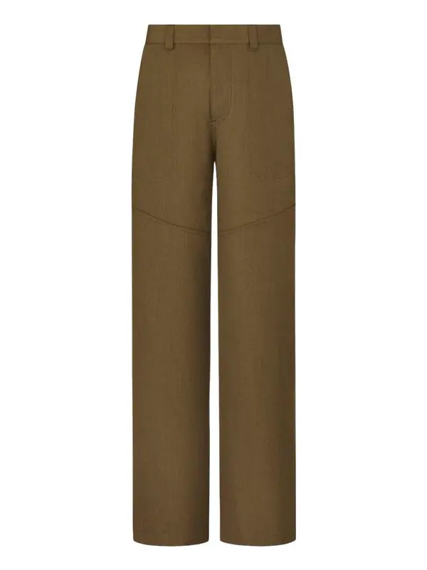Dior Mountain Loose-fit Pants - Brown