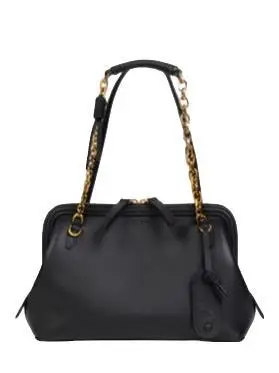 Etro Small Doc Shoulder Bag - Black