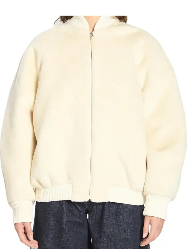 Jacquemus Le Blouson Pilu Bomber Jacket - White
