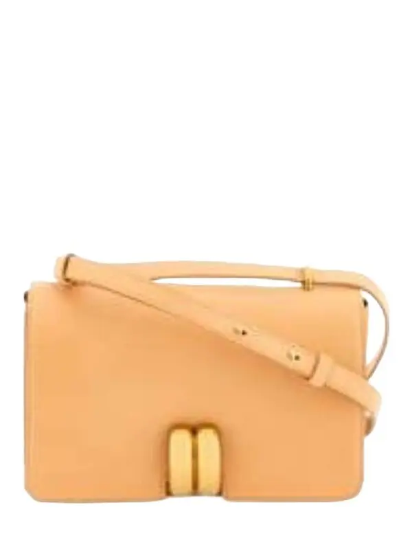 BY MALENE BIRGER Noval Leather Shoulder Bag - Orange