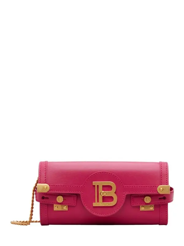 Balmain B Buzz 23 Clutch Bag - Purple-red