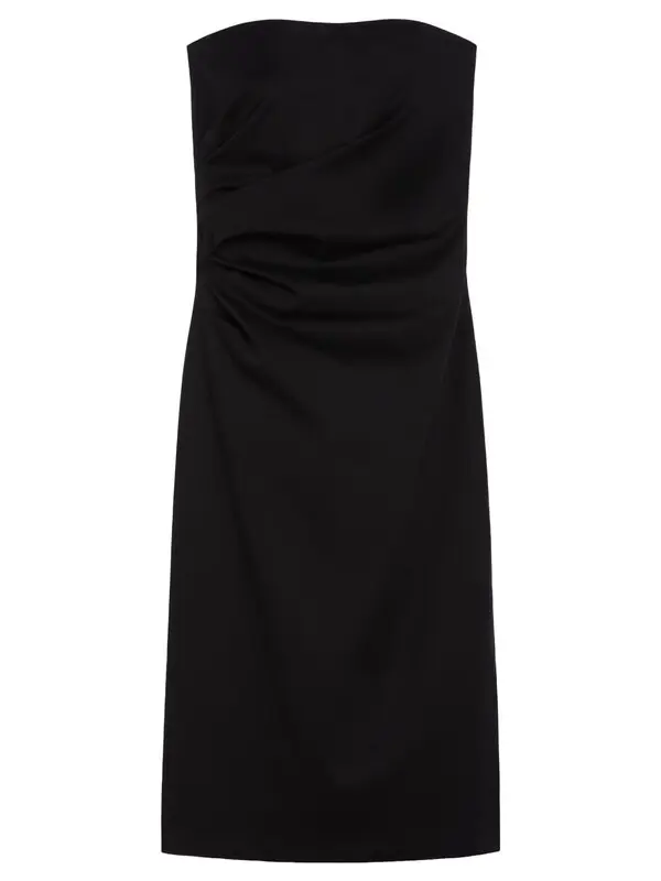 Max Mara Agamia Strapless Dress - Black