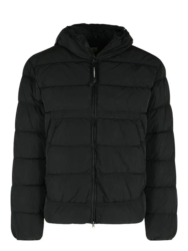 C.P. COMPANY Chrome-r Hooded Jacket - Black