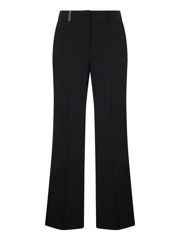 Peserico Flared Trousers - Black