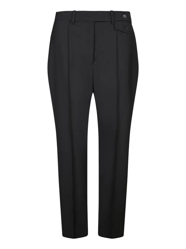 Prada Belt Loop Casual Pants - Black