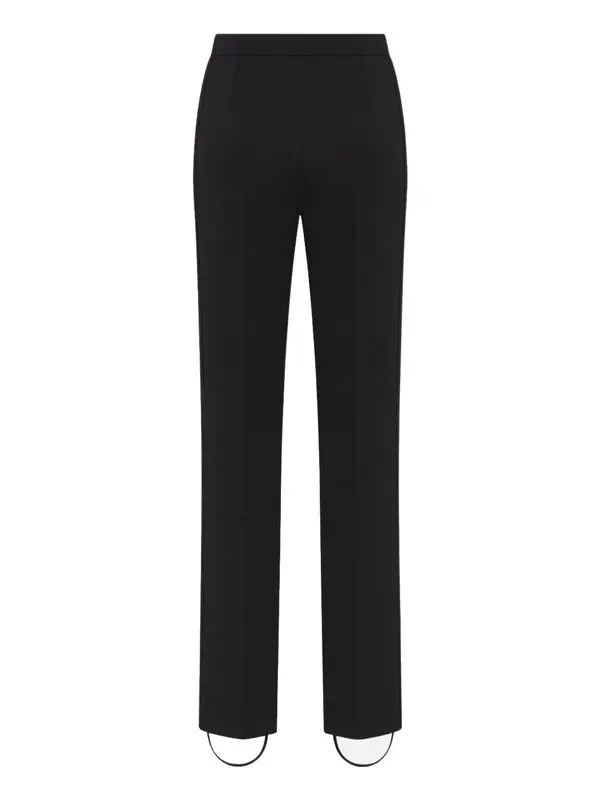 Dior Fitted Stirrup Pants - Black