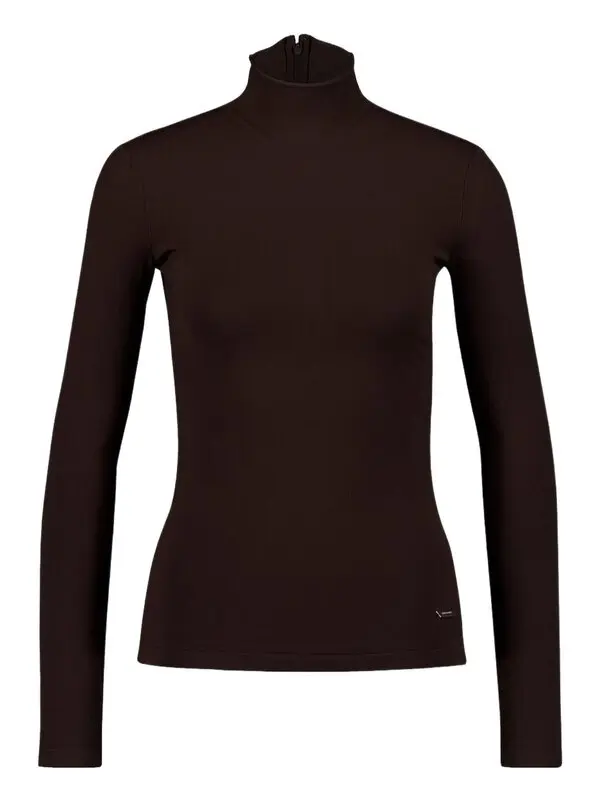 FERRAGAMO High Neck Knitted Jumper - Black