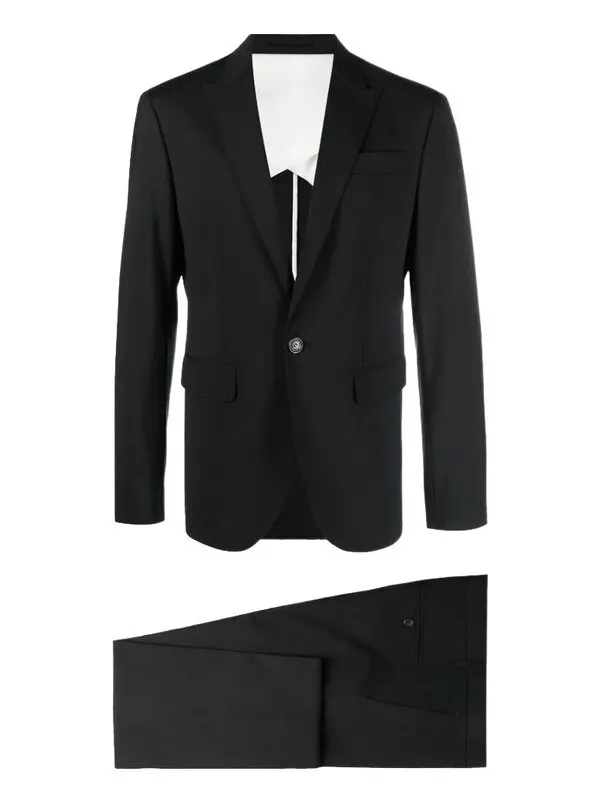 Dsquared2 Single-breasted Two-piece Tailored Suit - Black