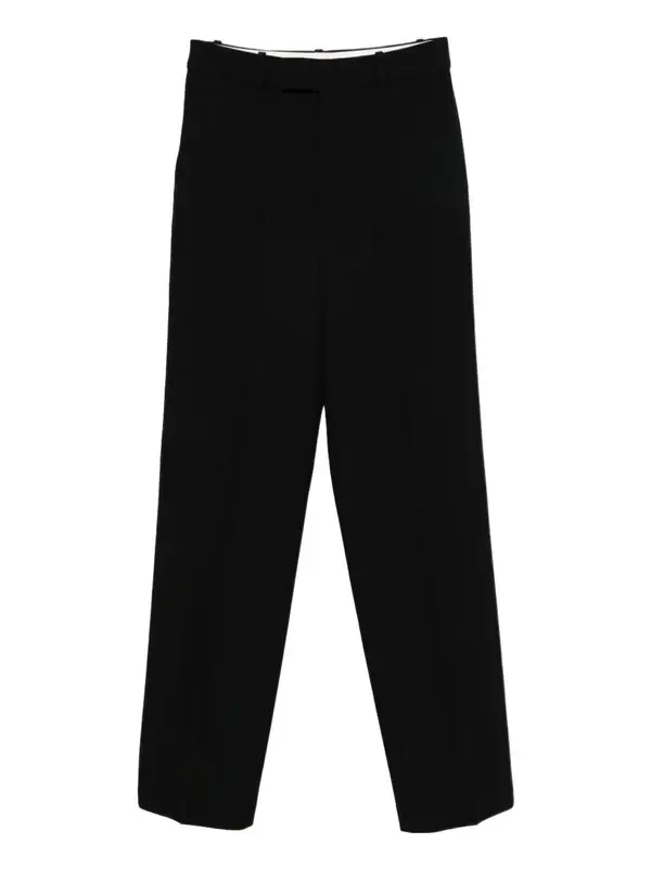 RÓHE Belt Loop Casual Pants - Black