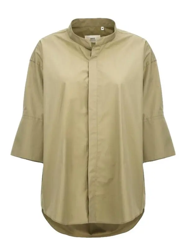 Ami Button-up Shirt - Nude
