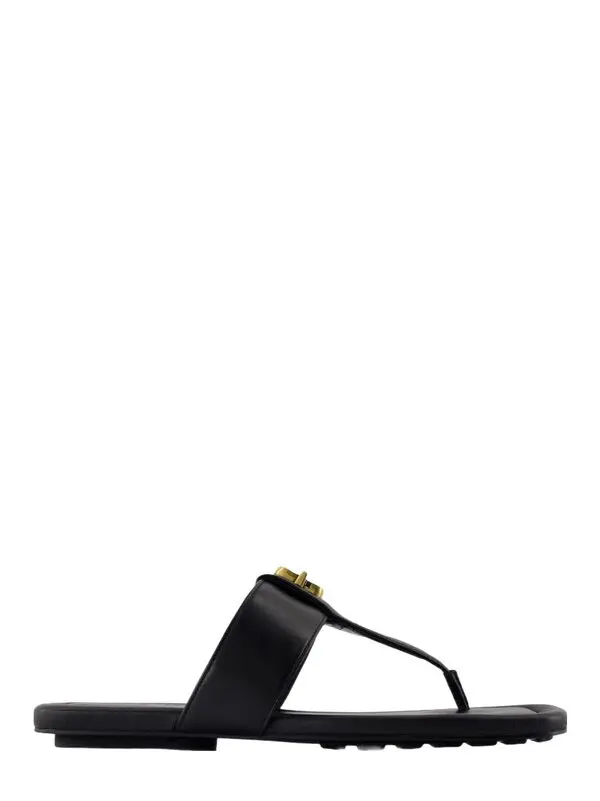 Marc Jacobs Dual T-strap Sandals - Black