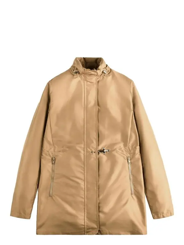 FAY Hook Waist Water-repellent Jacket - Nude