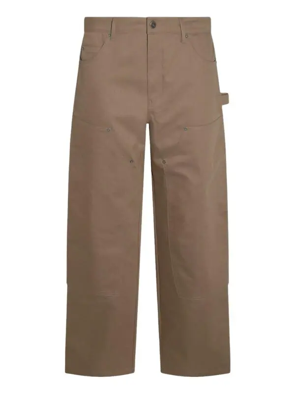 GOLDEN GOOSE Straight-leg Trousers - Brown