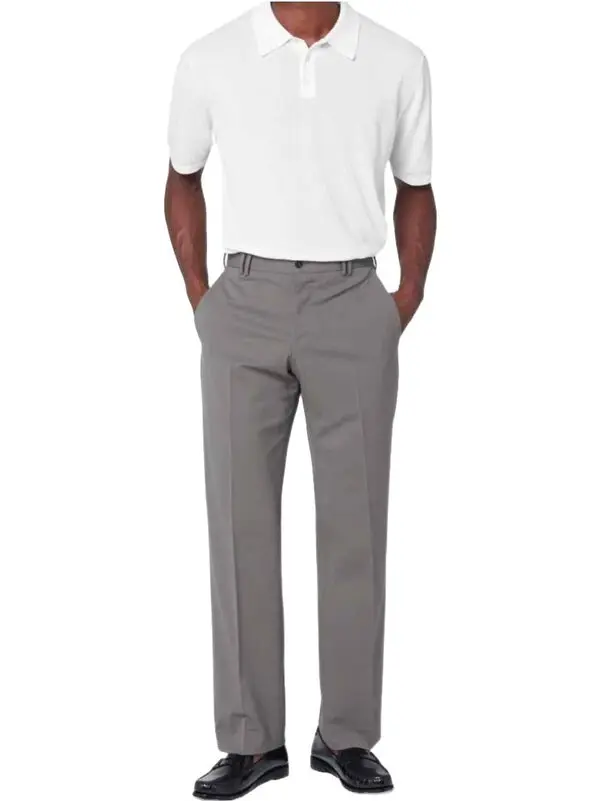 PT TORINO Classic Fit Trousers - Green-grey