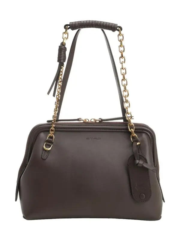 Etro Small Doc Shoulder Bag - Brown