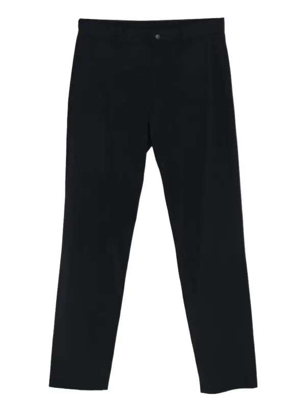 Aspesi Logo Detail Casual Pants - Black