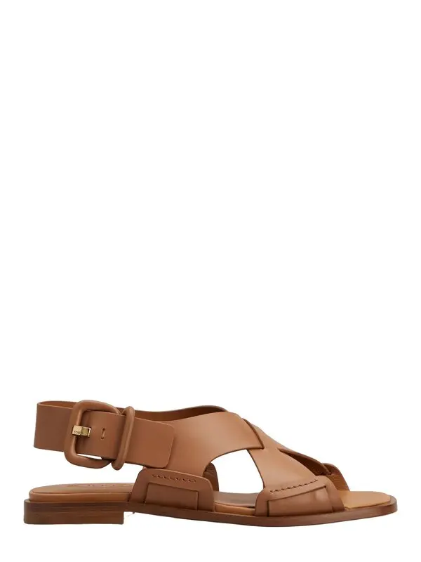 TOD'S Ankle Strap Sandals - Brown