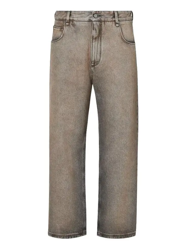 Fendi Long Jeans - Gray