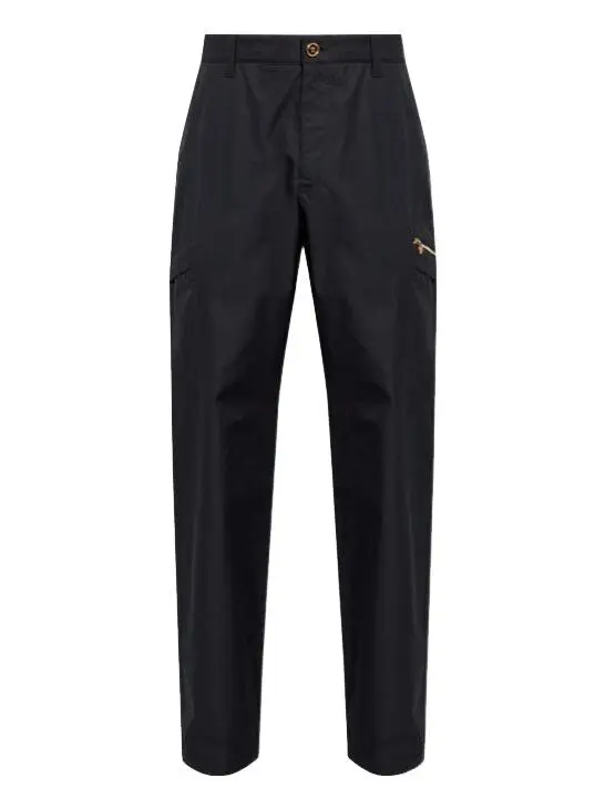 Versace Zip Pocket Trousers - Black
