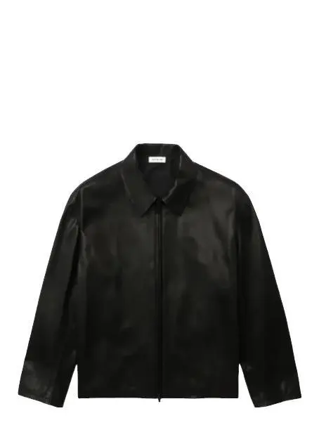 Fear Of God Zipped Rider Jacket - Black