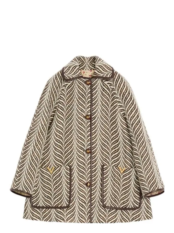 Valentino Garavani Fauve Éclat Animalier Peacoat - Multicolor