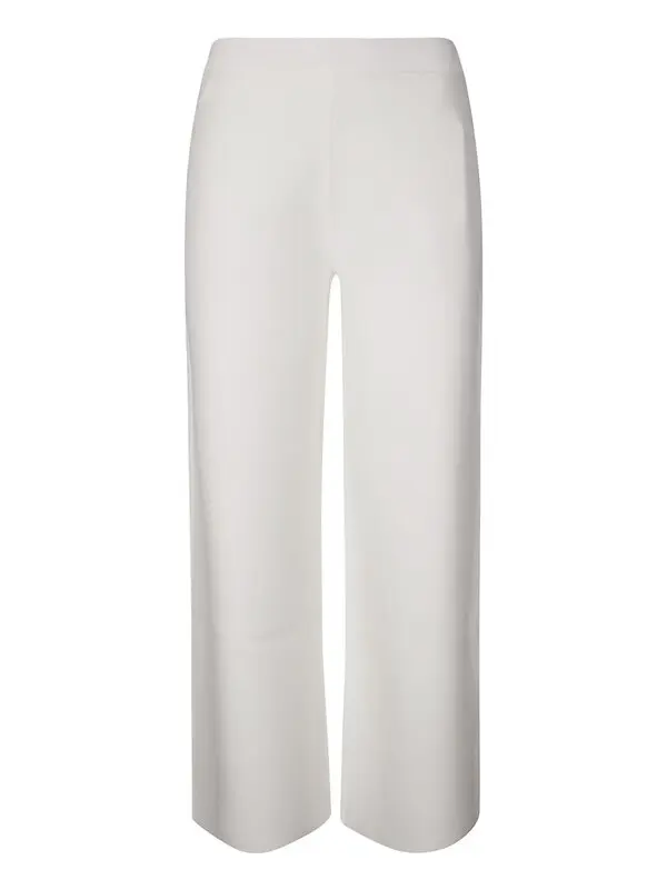 P.a.r.o.s.h Roma Wide-leg Pants - White