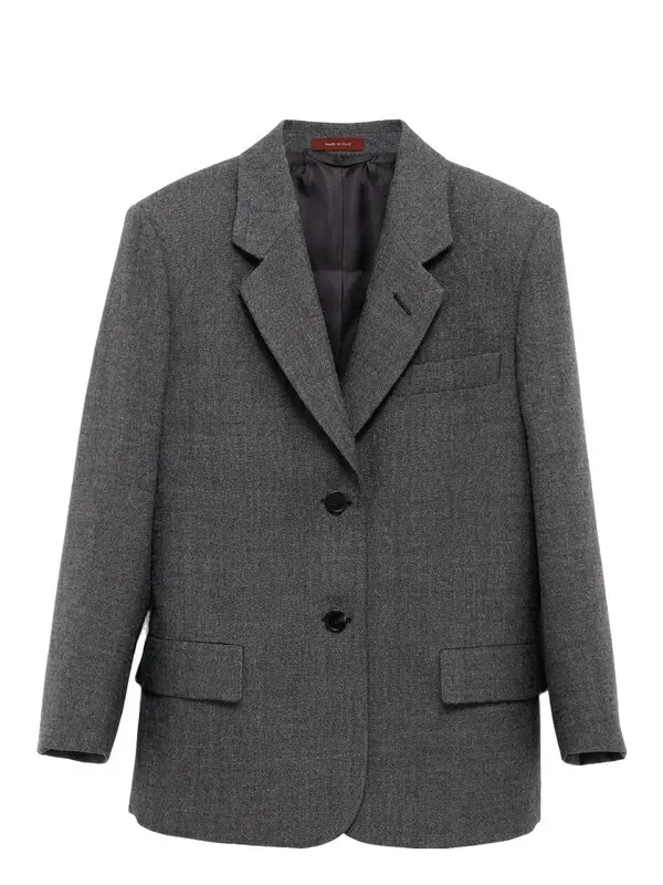 Gucci Single-breasted Suit Jacket - Black